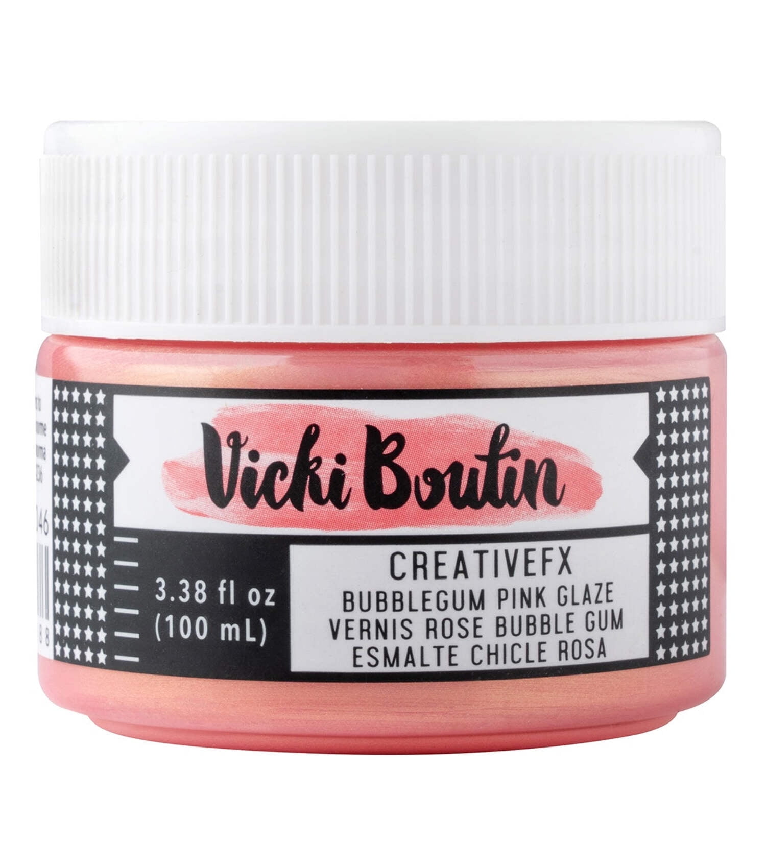 Vicki Boutin Bold And Bright Creative FX Texture Paste-Bubblegum Pink ...