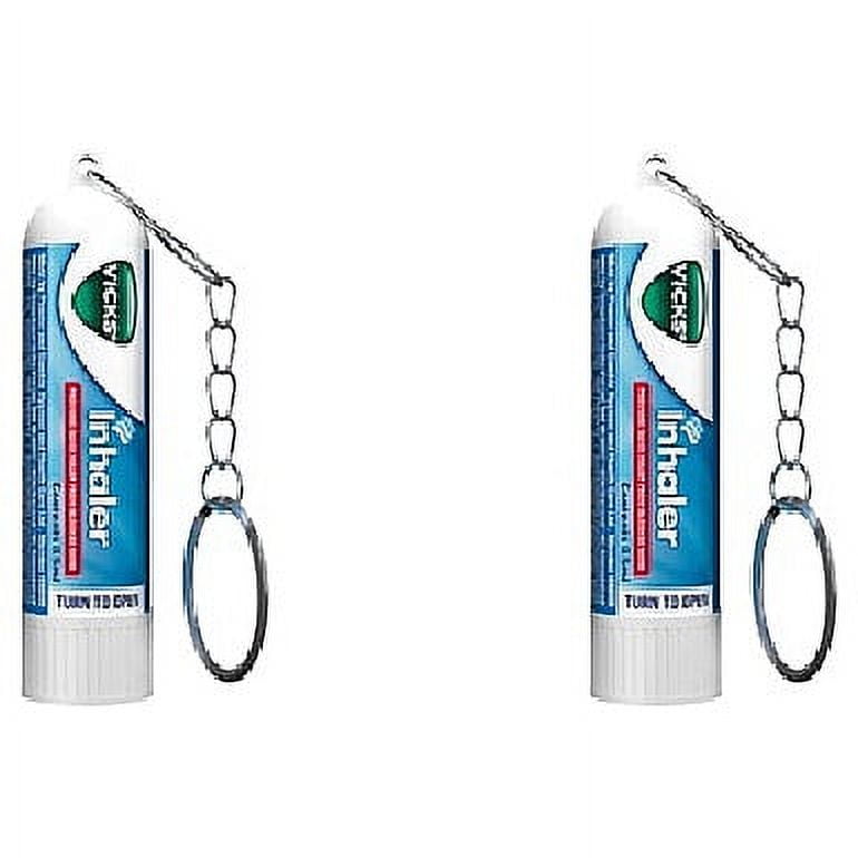 Vicks Inhaler Stick, Nasal Decongestant, Menthol Vapor Relief, 0.5ml ...