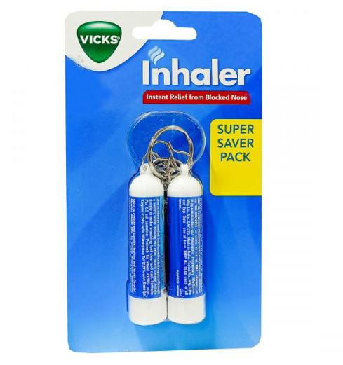 Vicks Inhaler Super Saver Pack 2 (0.5ml Each) - Walmart.com