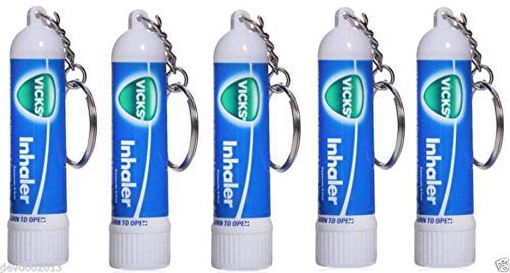 Vicks Inhaler for Quick Relief from Blocked Nose 0.5ml - Pack of 5 ...