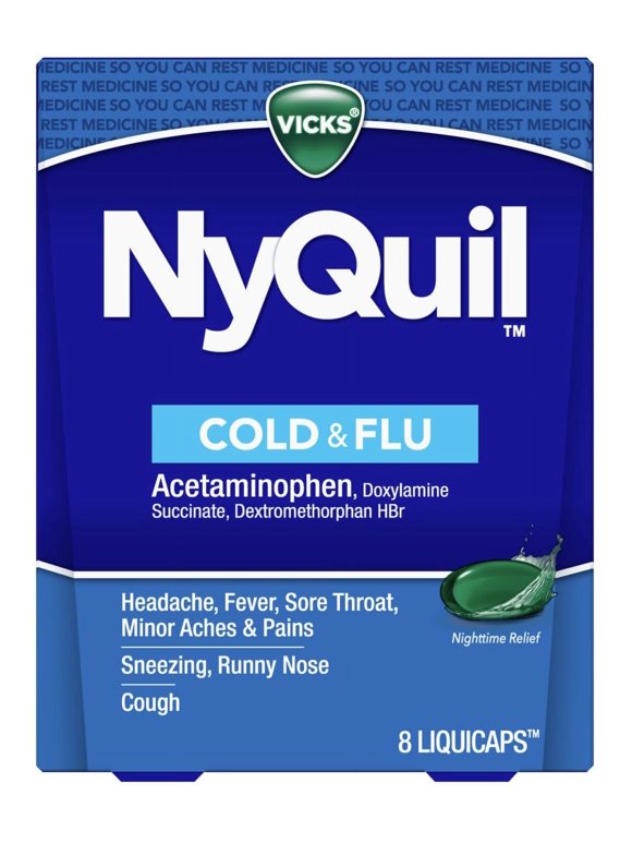 NyQuil in Cold Cough and Flu - Walmart.com