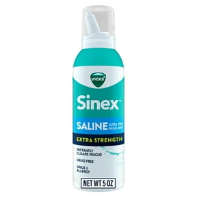 Mucinex Sinus Clear and Cool Saline Nasal Spray with Aloe and Menthol ...