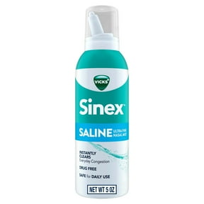 Mucinex Sinus Clear and Cool Saline Nasal Spray with Aloe and Menthol ...