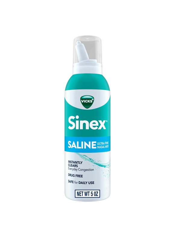 Saline Nasal Spray in Allergy Medicine - Walmart.com