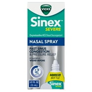 4 Way Nasal Spray, Fast Acting Decongestant, Relieves Sinus Pressure, 1 ...