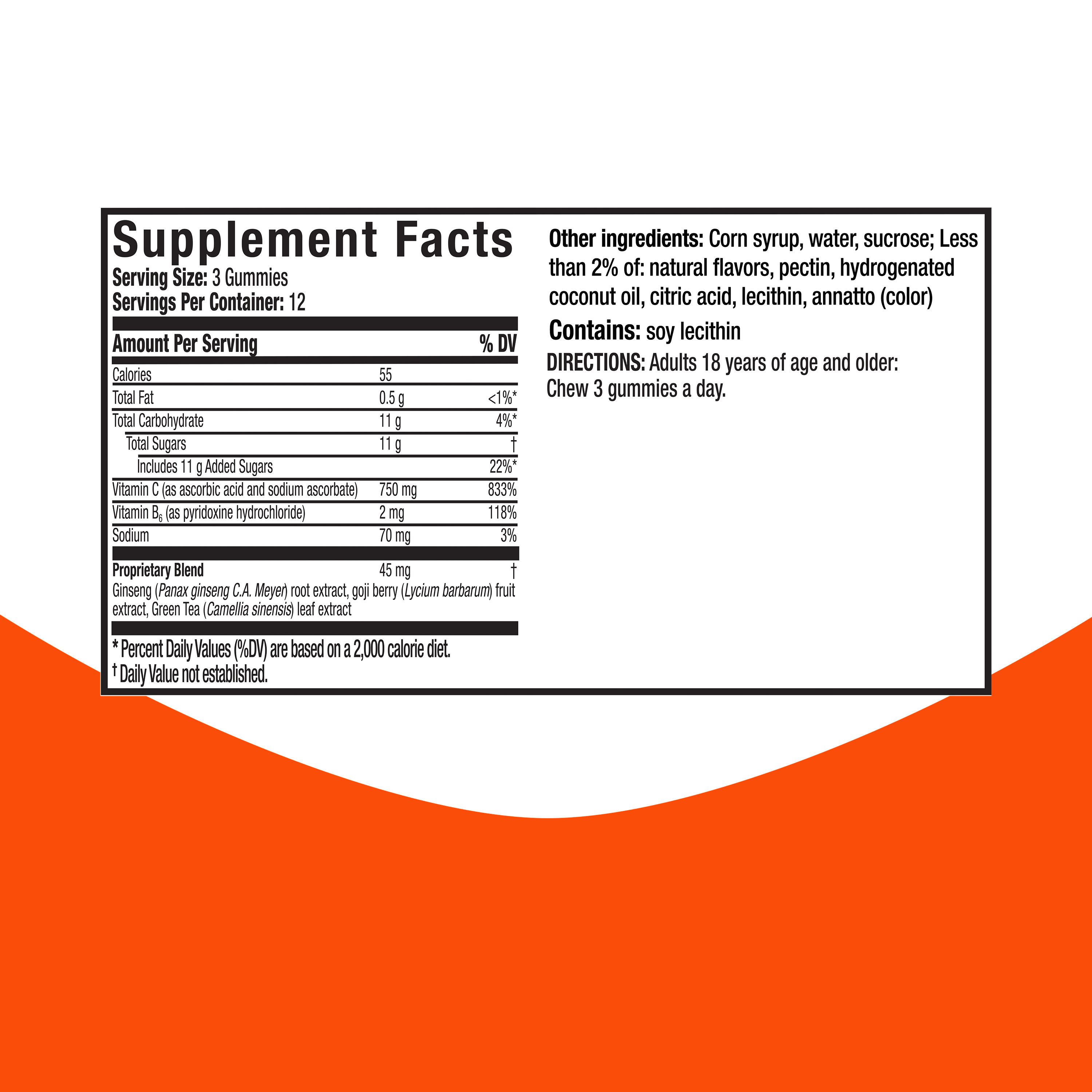 Vicks Super C Immune Support Gummies, 750mg Vitamin C, Dietary ...