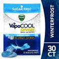 Vicks Sore Throat Relief Menthol Lozenges Winterfrost 30ct - Walmart.com