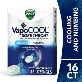 Sucrets Sore Throat & Cough Lozenges, Vapor Cherry Flavor, 18 Count HSA ...