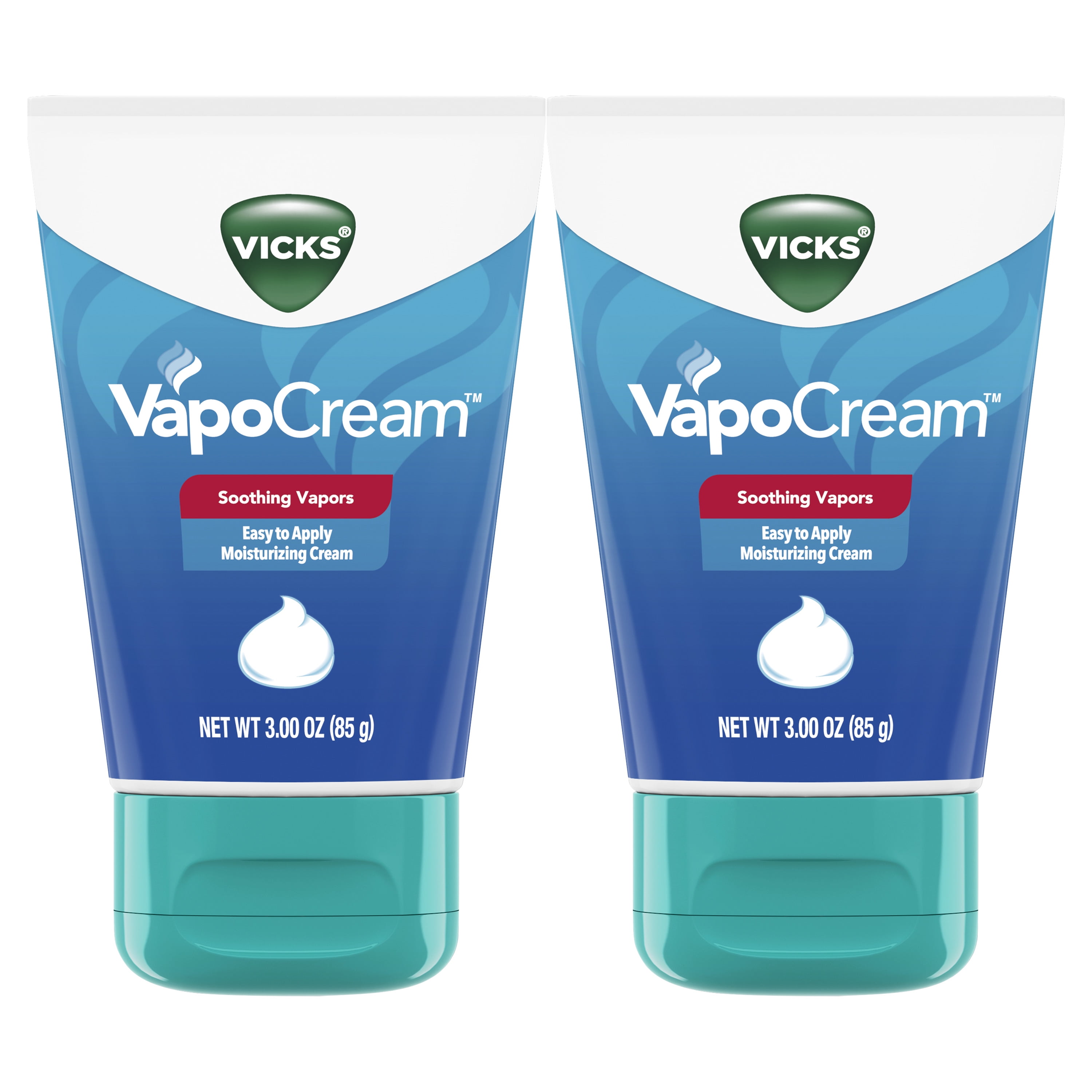 Vicks VapoCream, Non-Greasy Moisturizing Cream with Vicks Vapors ...