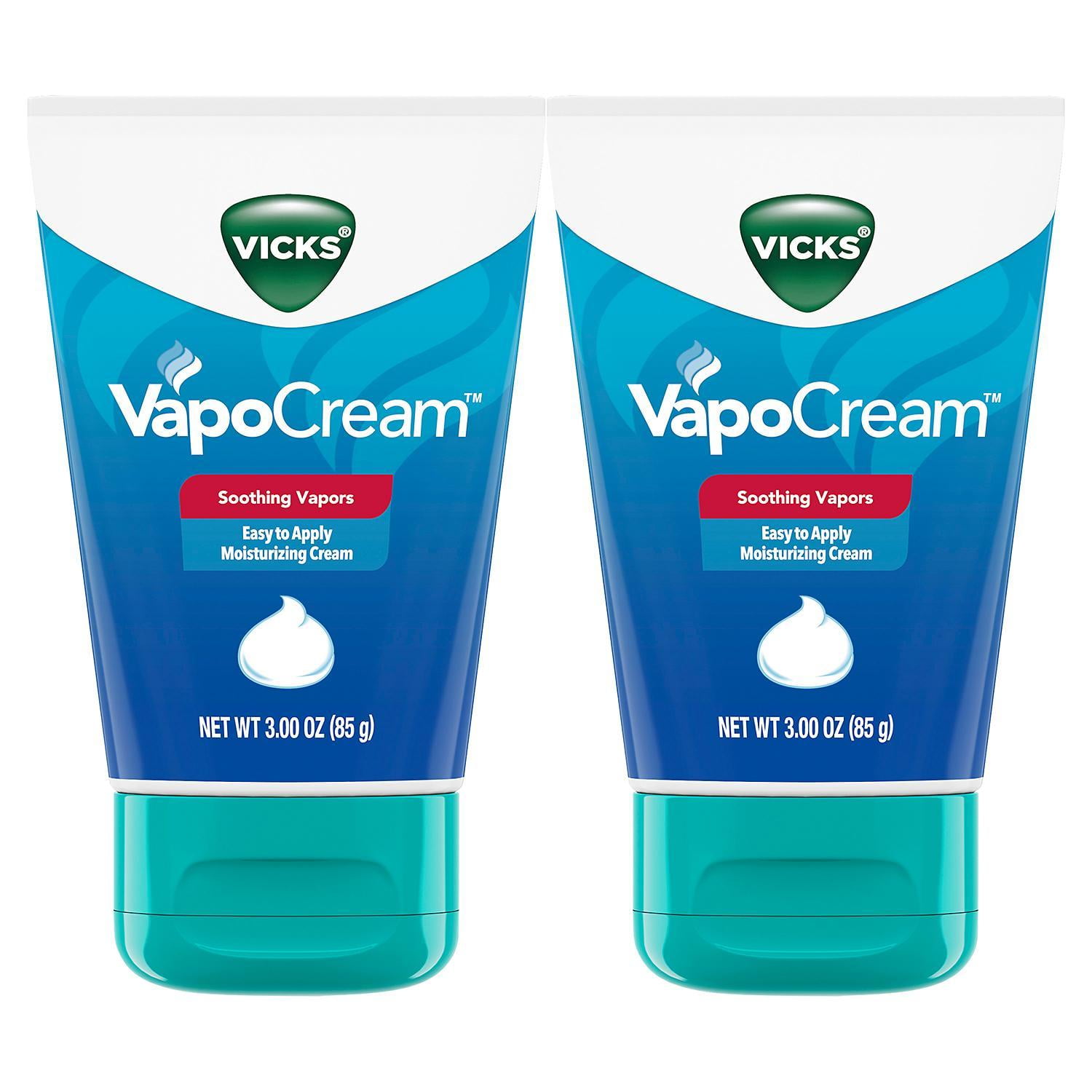 Vicks VapoCream, Soothing and Moisturizing Vapor Cream (3 oz. ea., 2pk ...