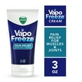 Vicks VapoFreeze Topical Pain Relief Cream, Menthol Pain Reliever for ...