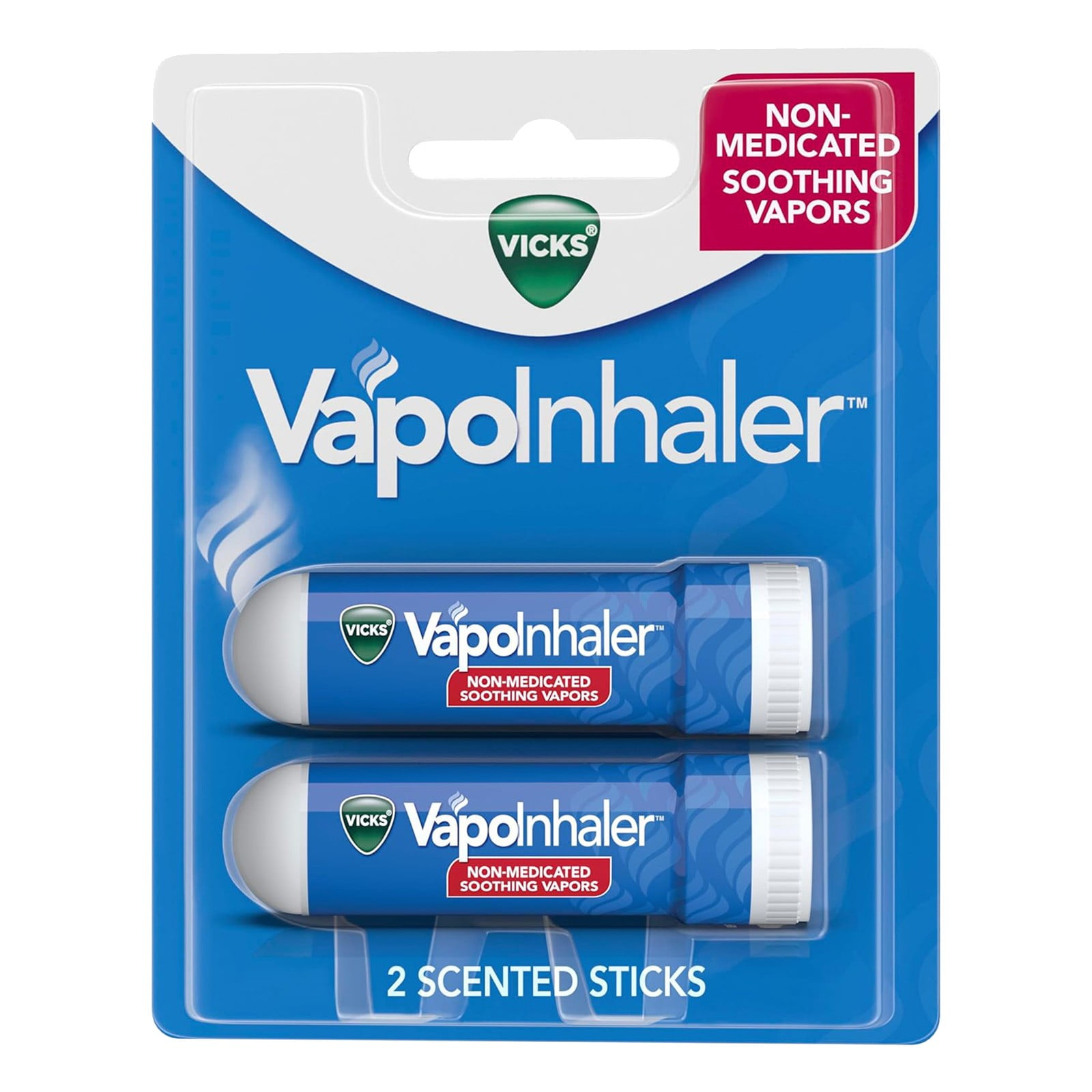 Vicks VapoInhaler, On-the-Go Portable Nasal Inhaler, Non-Medicated ...