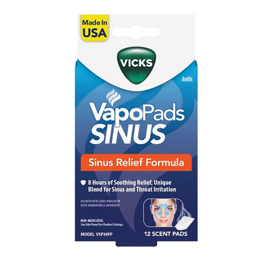 Vicks VapoPads Sinus Scent Pads - 12 ct (Packaging Varies) - Walmart.com