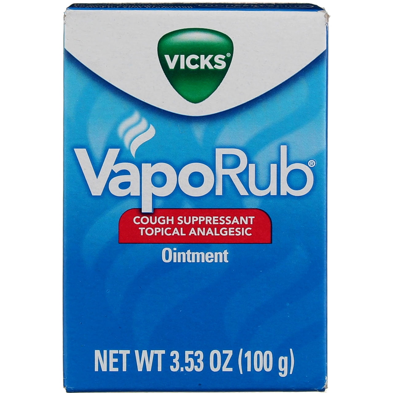 Vicks VapoRub Cough Suppressant Topical Analgesic, 3.53 oz, 6 Pack ...