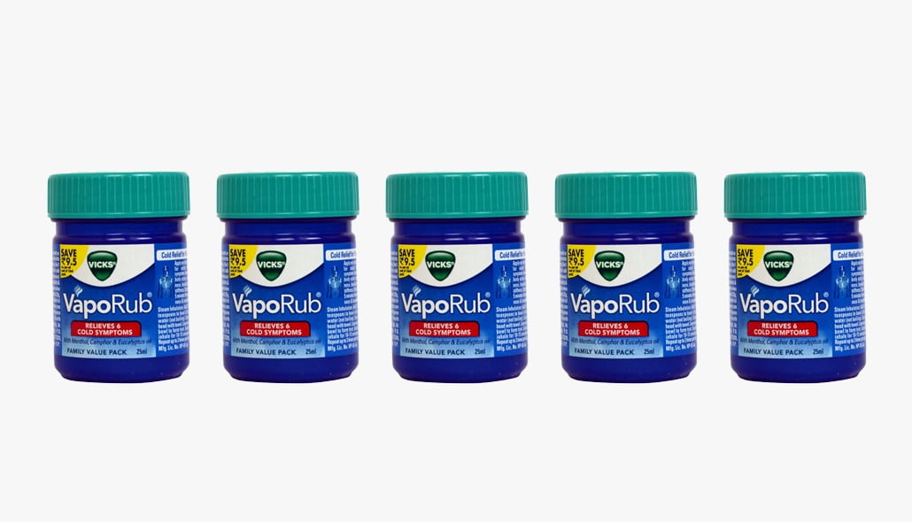 Vicks VapoRub Ointment 25ml - Family Pack (5) - Walmart.com