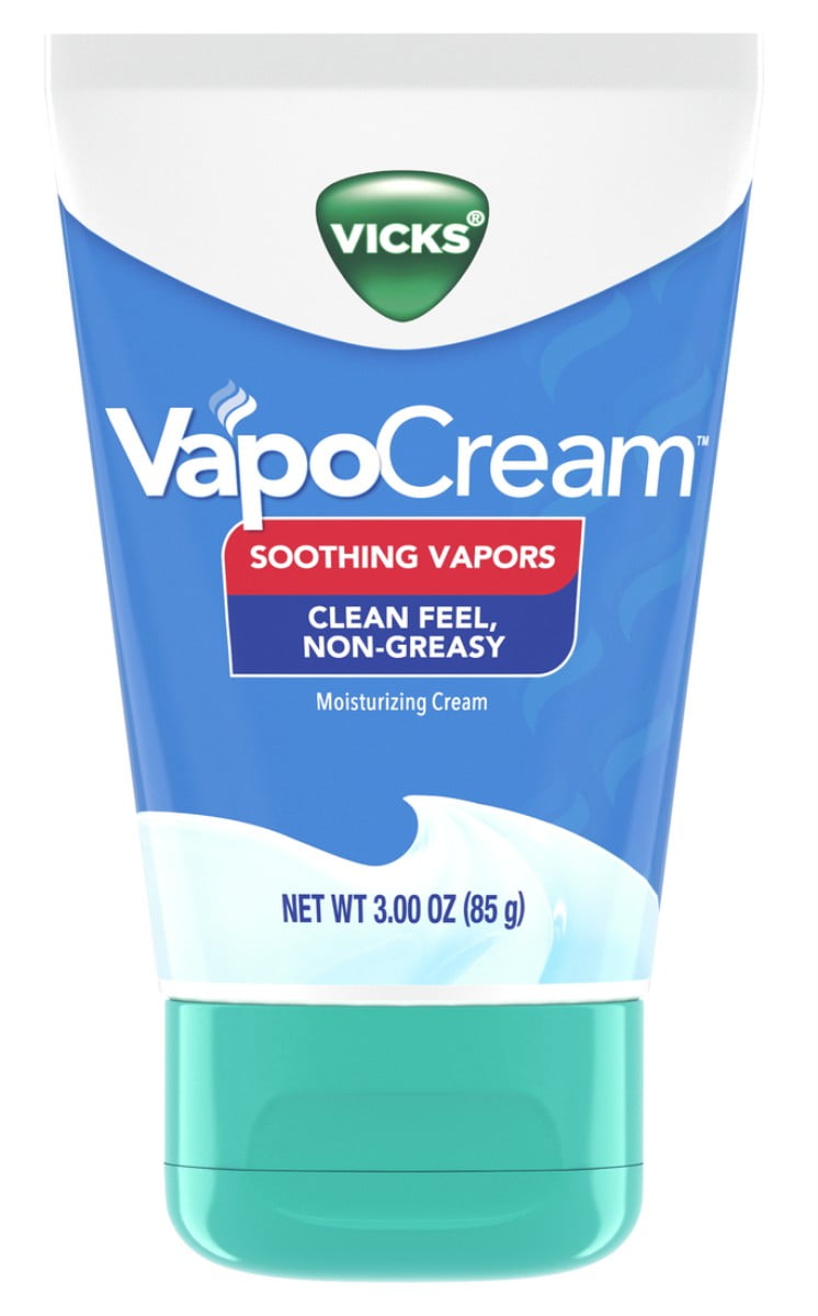 Vicks Vapocream Moisturizing Cream 3oz (Pack of 3) - Walmart.com