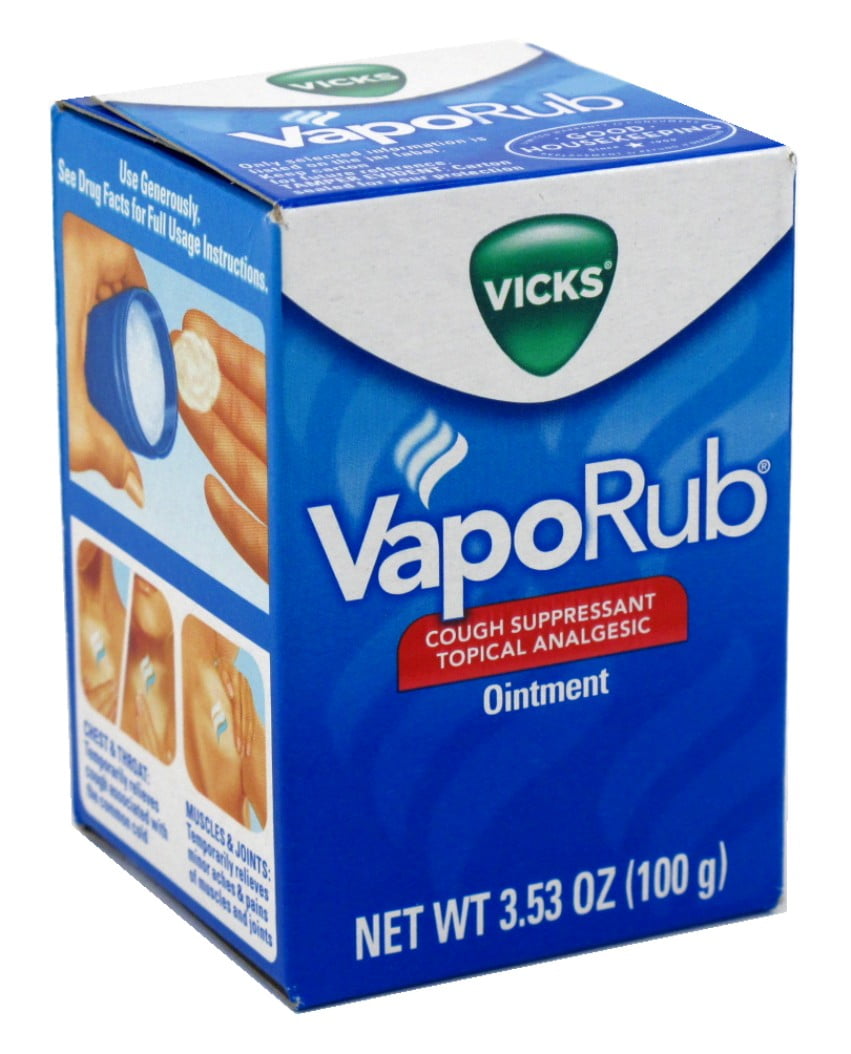 Vicks Vaporub Ointment 3.53oz (Pack of 3) - Walmart Business Supplies