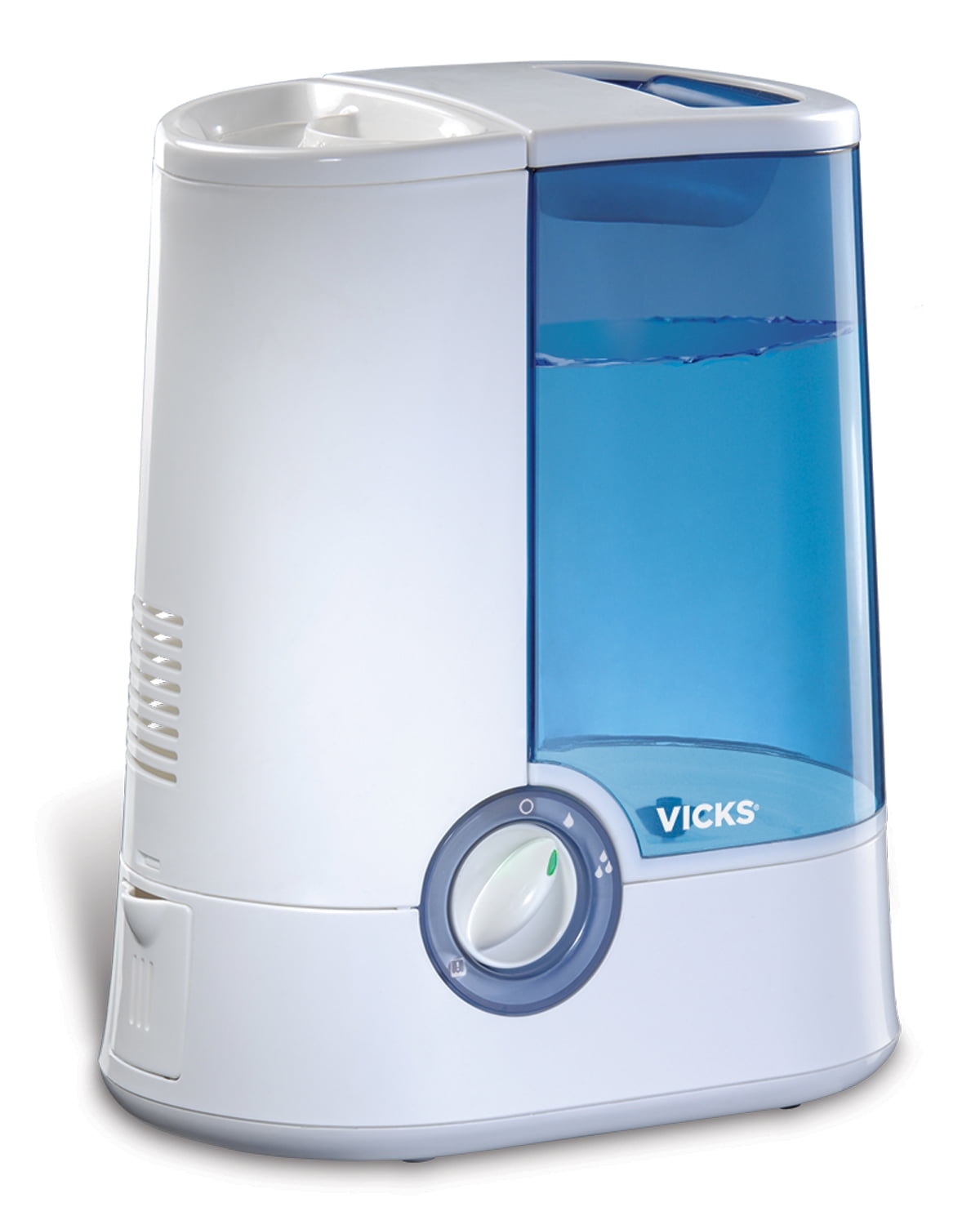 Vicks 1 gallon Warm Mist Humidifier 250 sq ft Blue V750