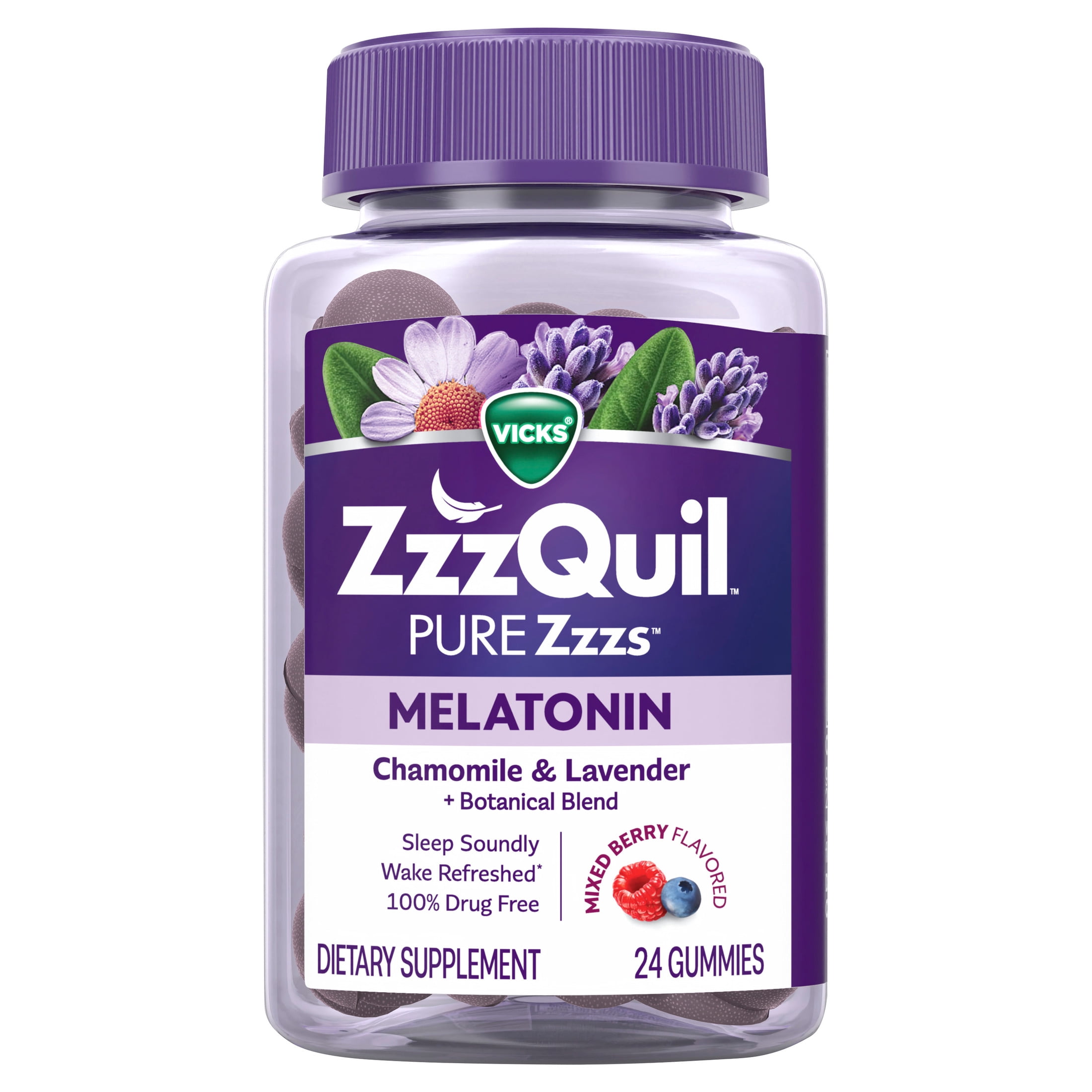 Vicks ZzzQuil Gummies | Dietary capsules - Walmart Business Supplies