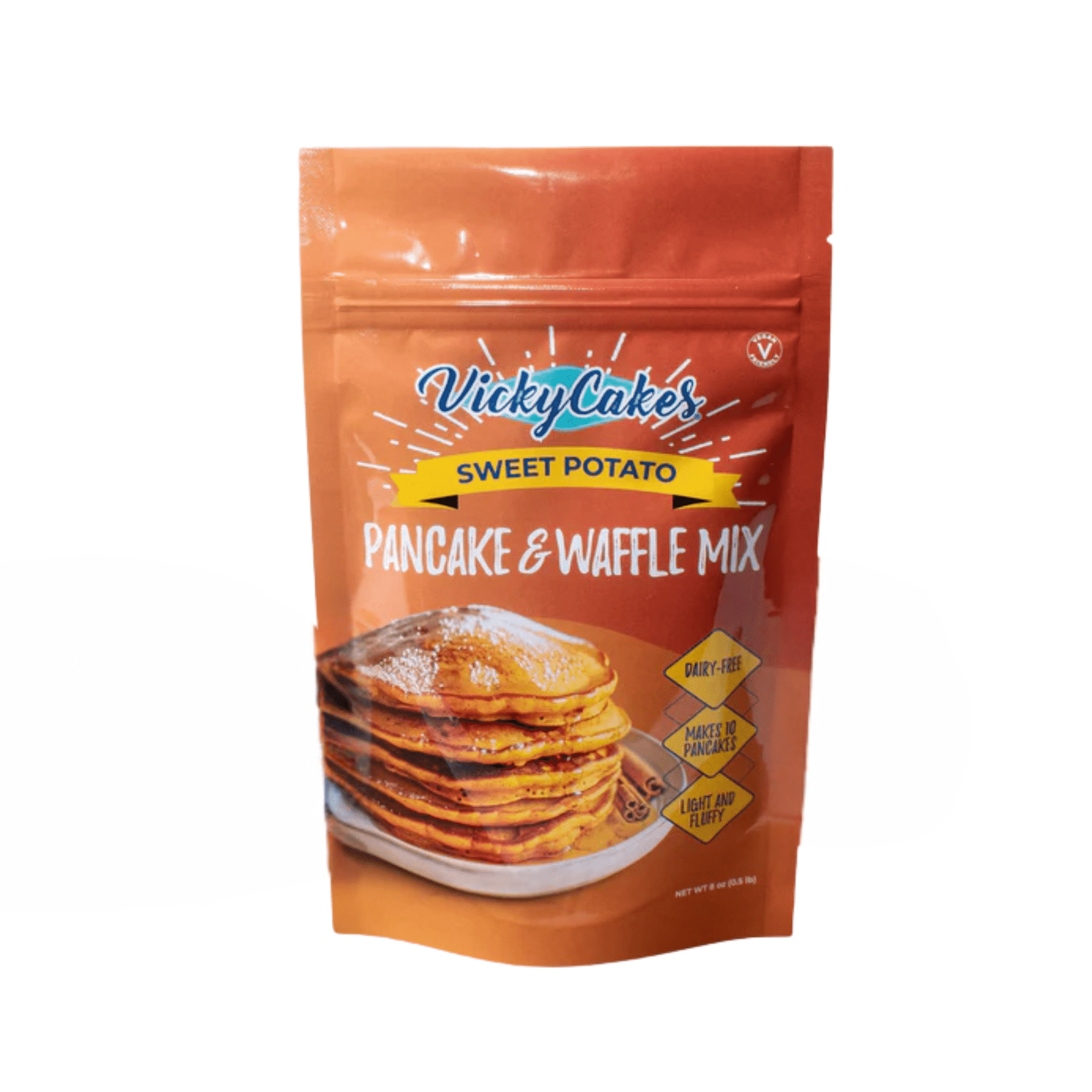 Vicky Cakes, Sweet Potato Pancake and Waffle Mix, 8oz - Walmart.com