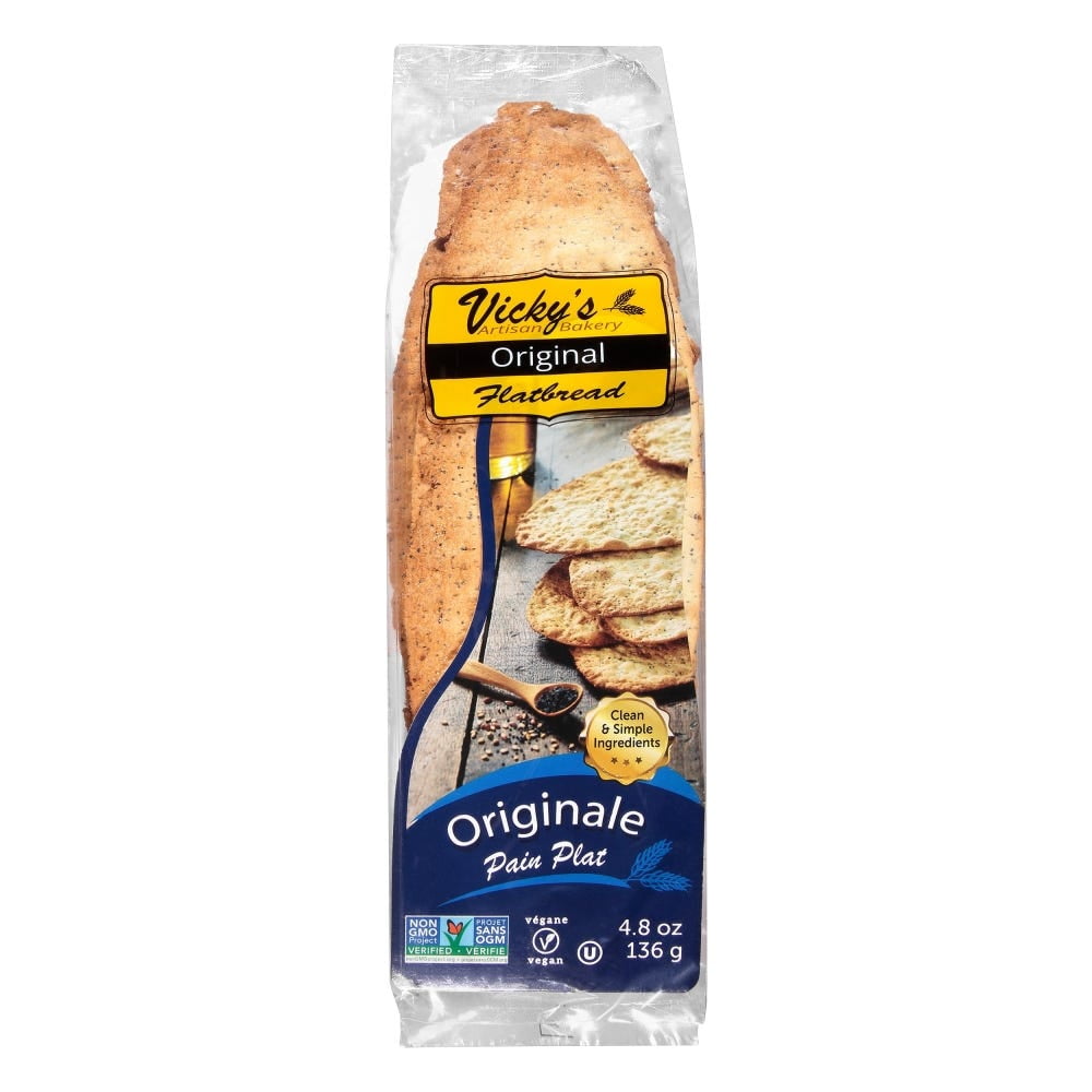 Vicky's Bakery Original Flatbread, 4.8 oz, 14 Pack - Walmart.com