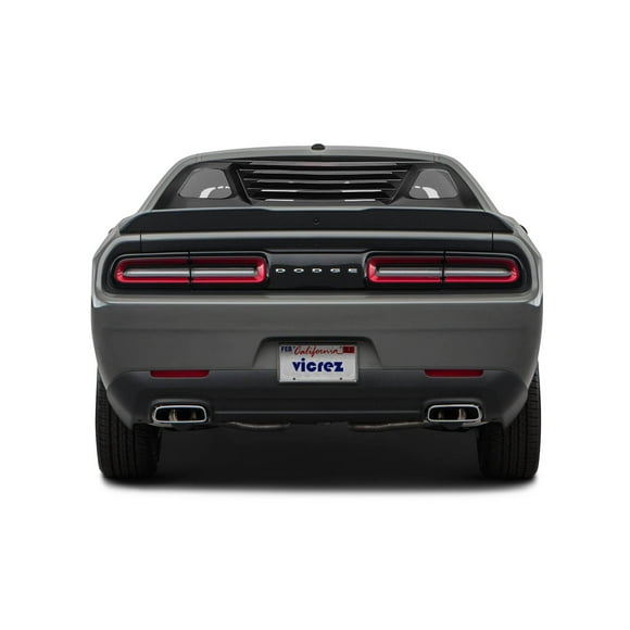 Dodge Challenger Rear Window Louvers