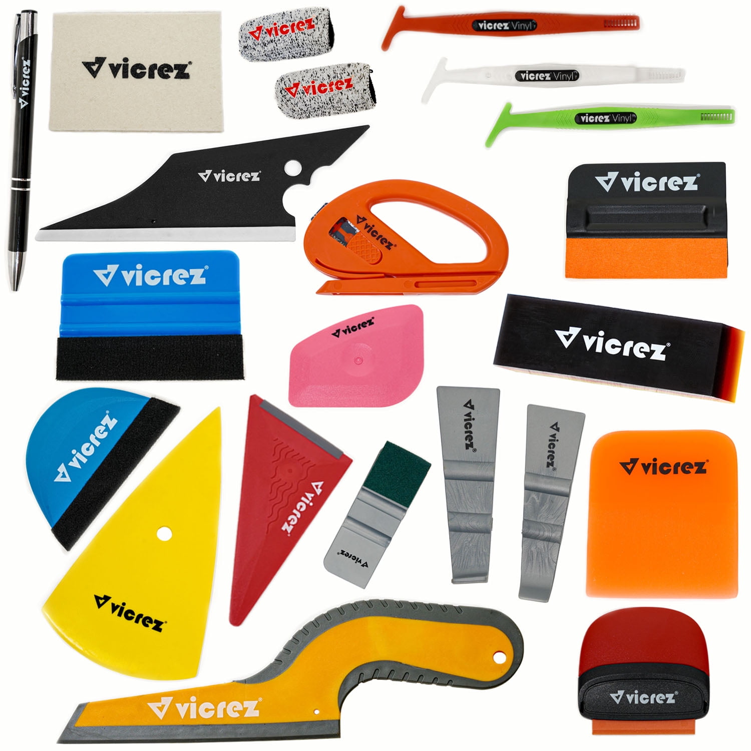 Vicrez Vinyl Wrap Professional Tool Kit vzt149 - Walmart.com
