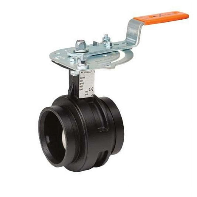 Victaulic V030761SE2 3" Butterfly Valve E-Seat 10 PSTN Lever Handle ...