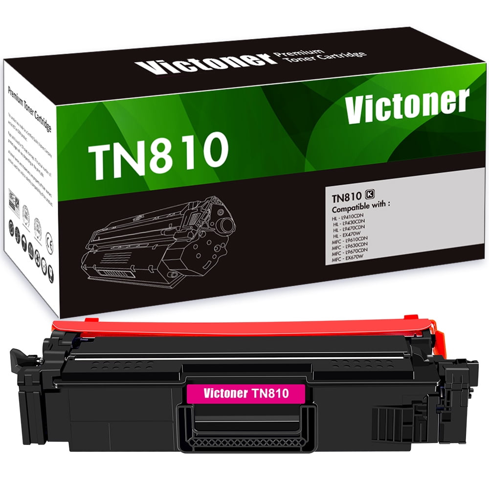 Victoner TN810 Toner Cartidge Compatible for Brother MFC‐L9630CDN ...