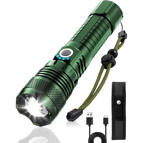 Victoper LED Flashlights 2 Pack, High Powered Lumens Super Bright ...