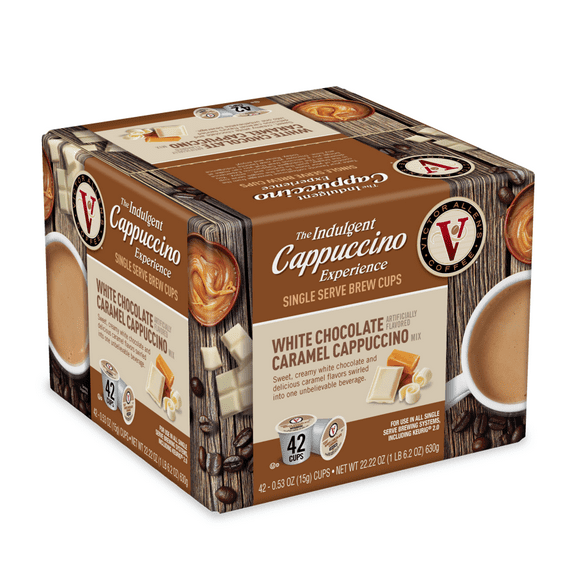 White Chocolate Caramel Cappuccino K Cups