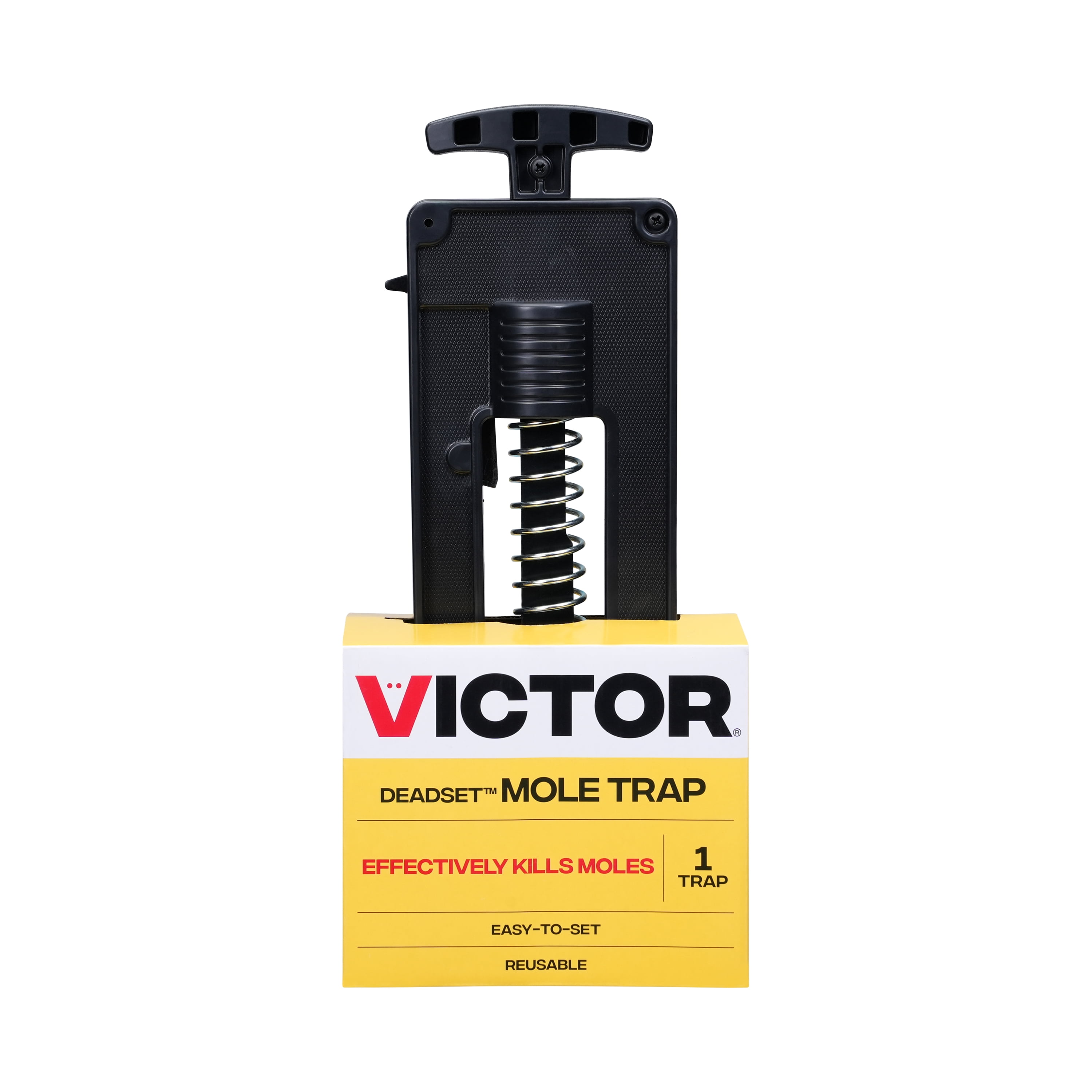 Victor Black Deadset Mole Trap - Walmart.com
