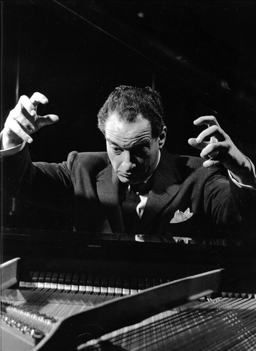 Victor Borge Poster 24In x 36In Art Poster 24x36 Multi-Color Square ...