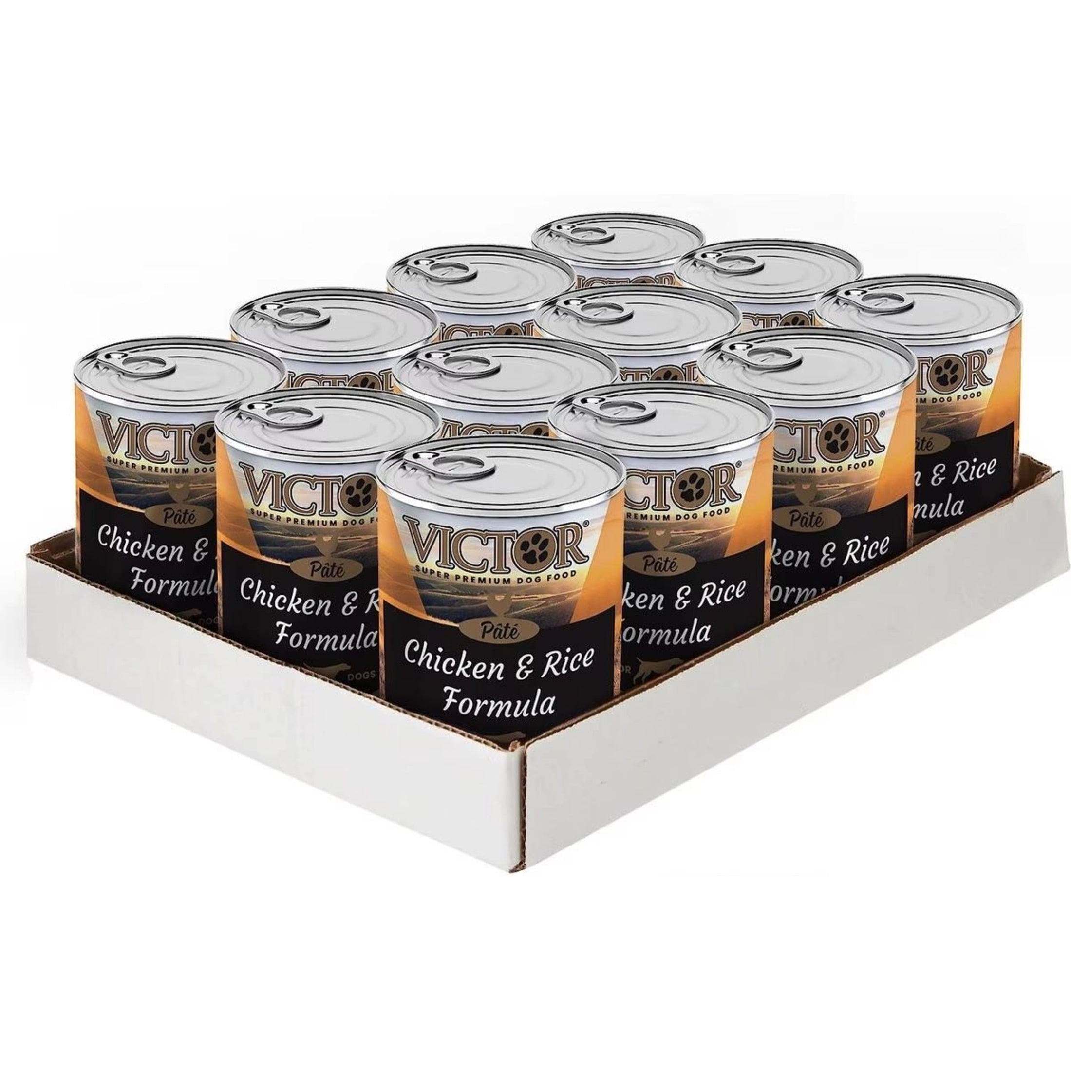 Victor Chicken & Rice Can Food - Case of 12 - Walmart.com