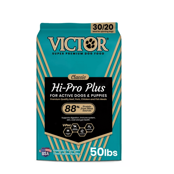 Victor Classic Hi-Pro Plus All Life Stages Beef, Chicken, Fish and Pork ...