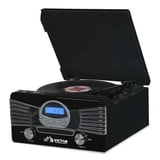 Victor Diner 7-in-1 Turntable Music Center with CD & MP3 Player and ...