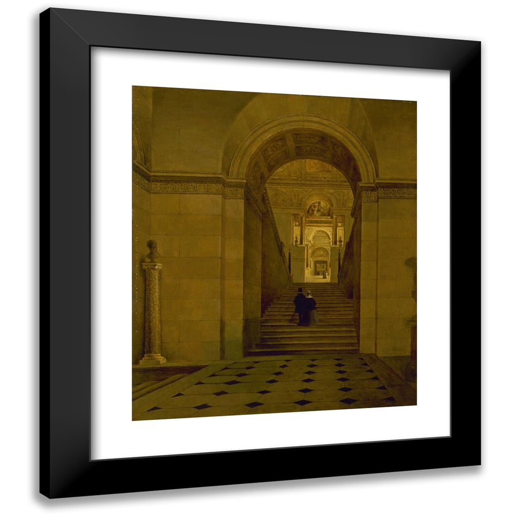Victor Duval 20x23 Black Modern Framed Museum Art Print Titled - The ...