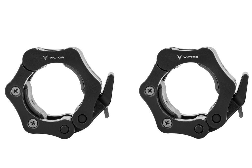 Victor.Fitness LiftLocks1 (Black) - Black, Set of 2 Quick Release Lock ...
