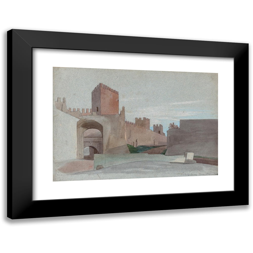 Victor-François-Eloi Biennourry 18x14 Black Modern Framed Museum Art ...