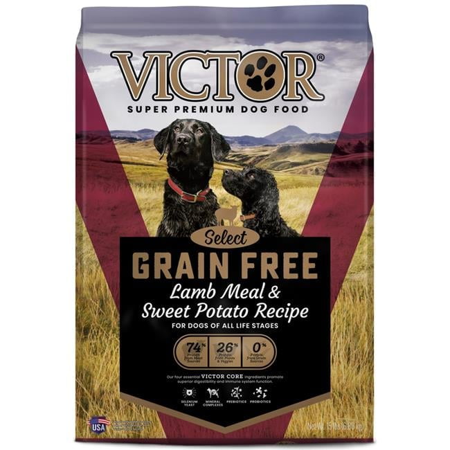 Victor Grain-Free Prairie Land Lamb Dry Dog Food, 15 lb - Walmart.com