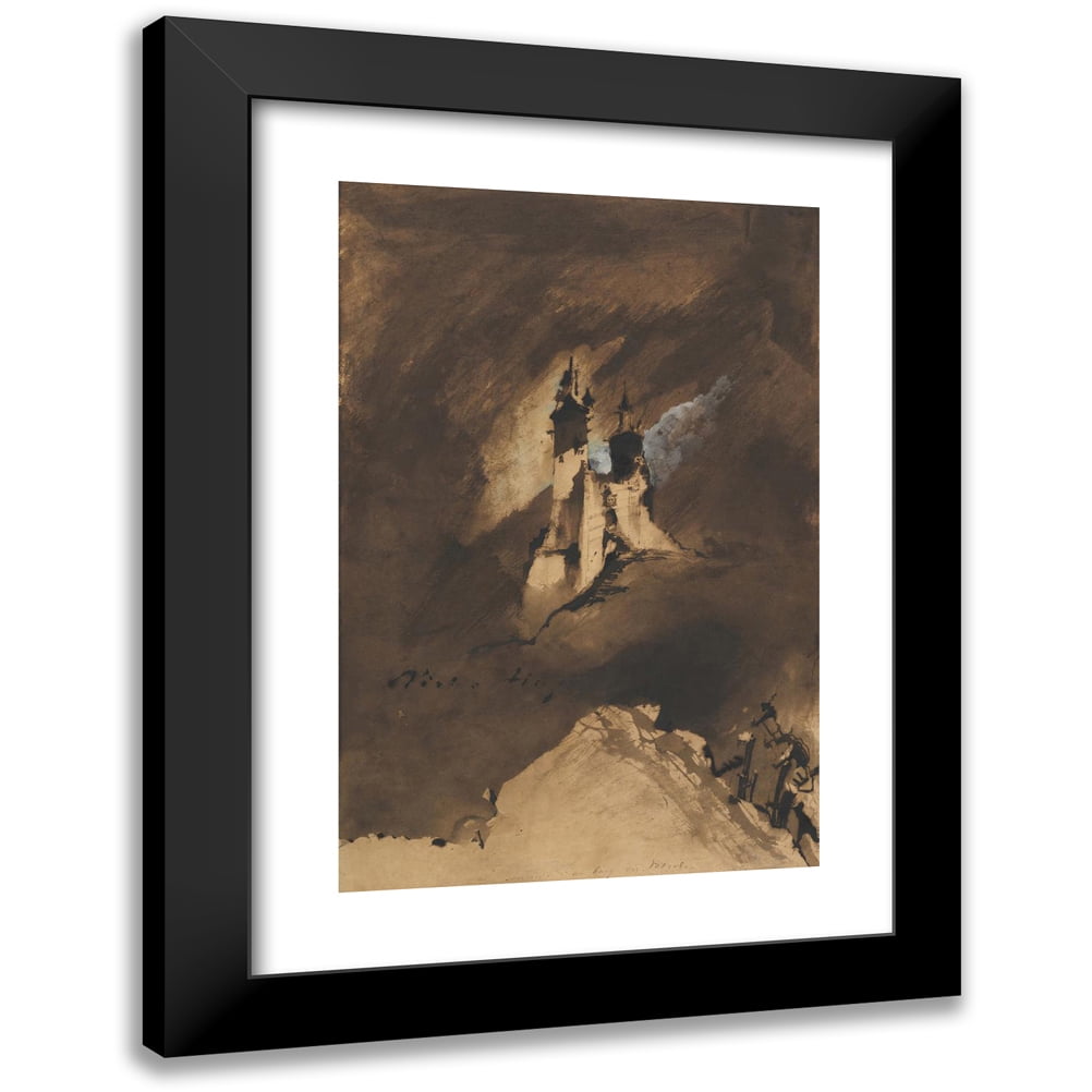 Victor Hugo 17x24 Black Modern Framed Museum Art Print Titled ...