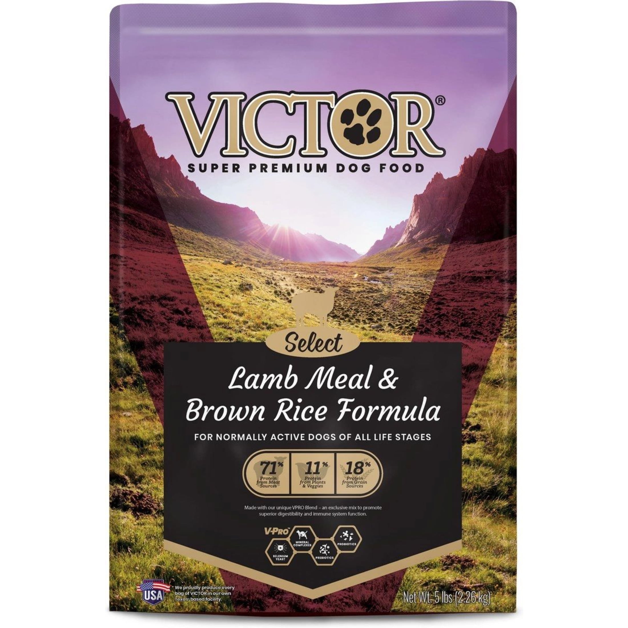 Victor Lamb Meal & Brown Rice - 5# - Walmart.com