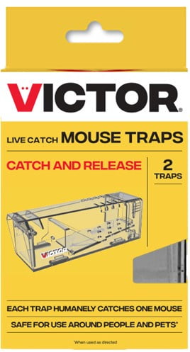 Victor Live Catch Trap, 2 Pack - Walmart.com
