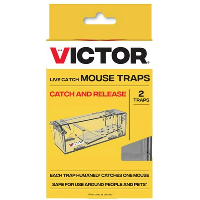 Victor Live Catch Trap, 2 Pack - Walmart.com