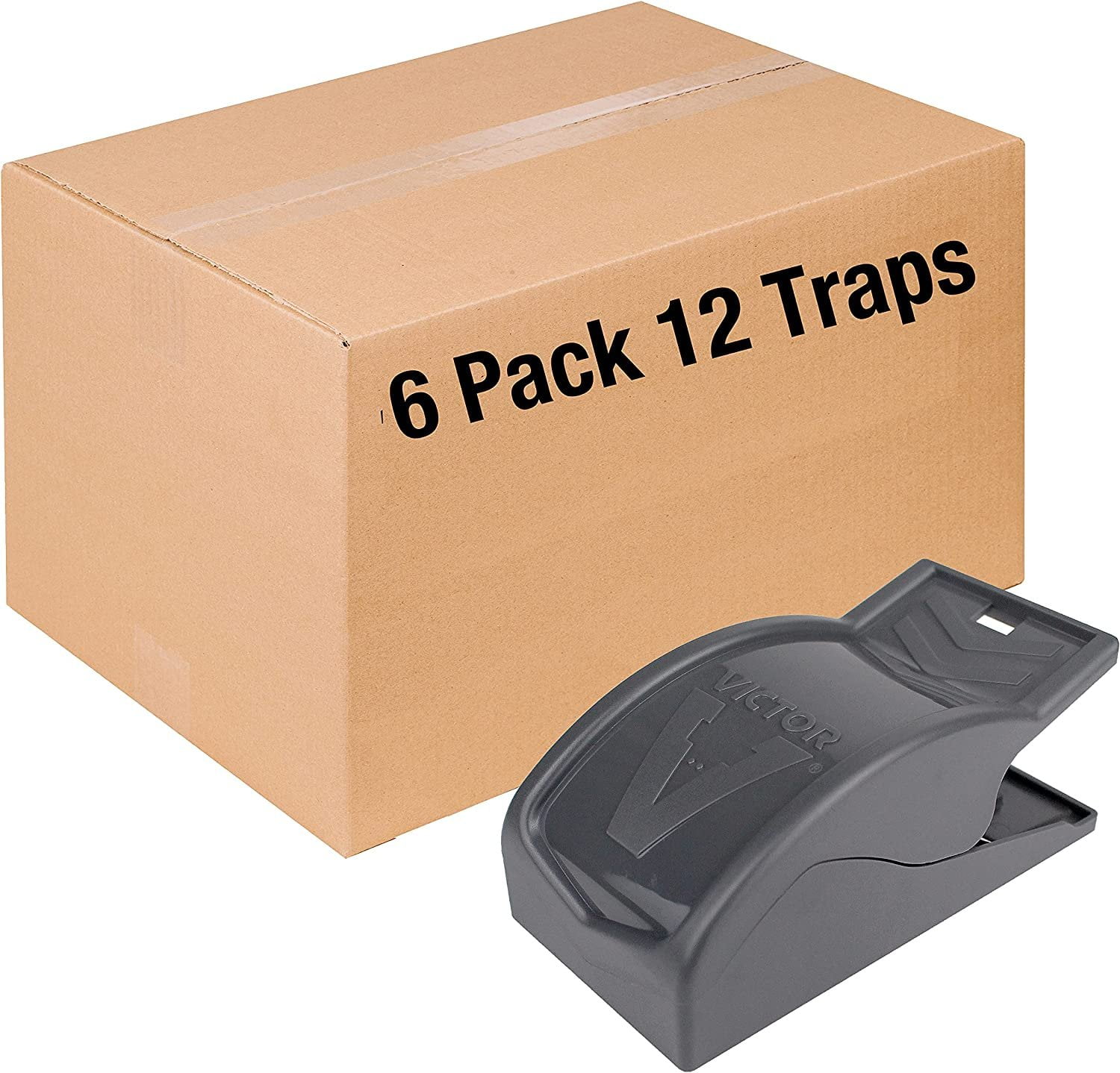 Victor M070-BULK Safe-Set Mouse Trap - 12 Traps , gray - Walmart ...