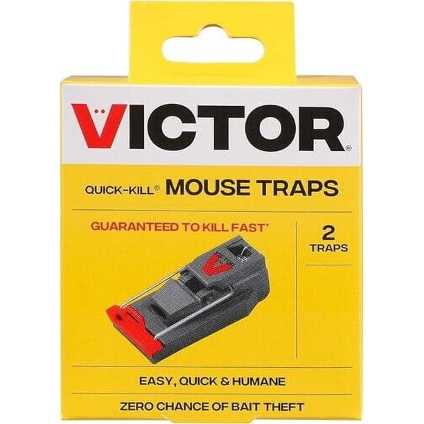 Victor M140B 2-Count Pack of Quick Kill Mouse Traps - Walmart Business ...