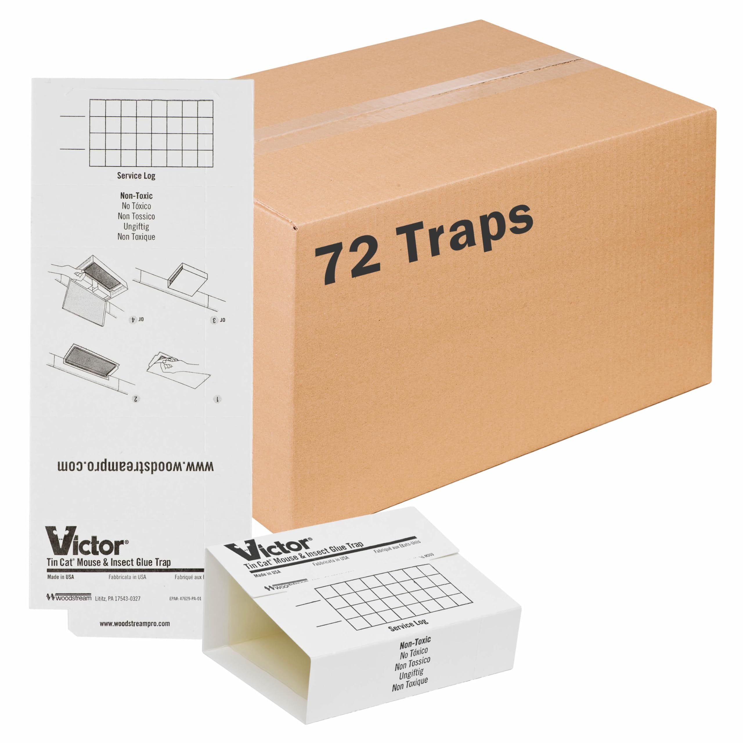 Victor M309 Professional Glue Boards for Insect and Rodent monitoring ...