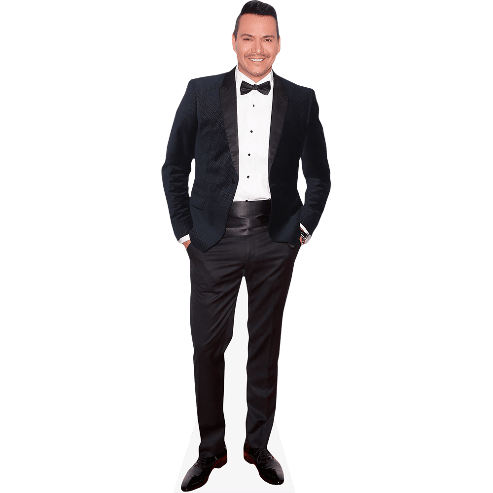 Victor Manuel Velazquez Bow Tie Lifesize Cardboard Cutout Standee