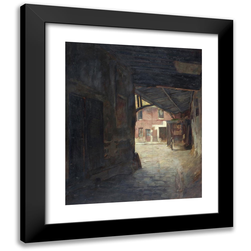 Victor Marec 12x14 Black Modern Framed Museum Art Print Titled - The ...