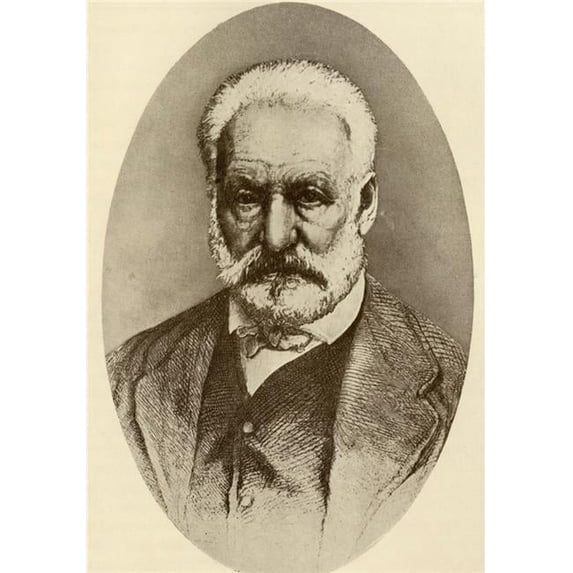 Victor Marie Hugo 1802-1885 French Poet Novelist & Dramatist From The ...